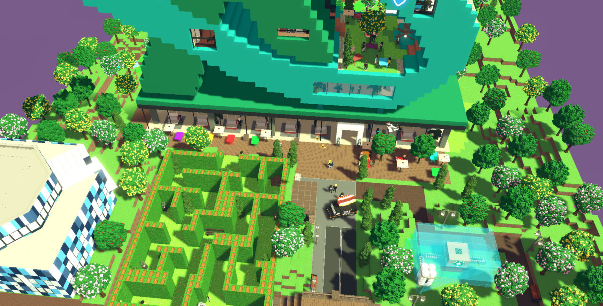 Expérience Metaverse The Sandbox dédiée aux collaborateurs du Crédit ...