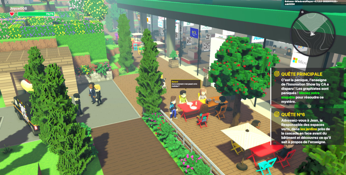 Expérience Metaverse The Sandbox dédiée aux collaborateurs du Crédit ...