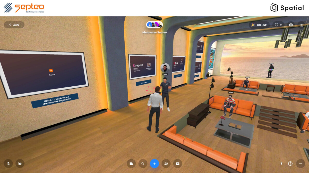 Immersion dans le Metaverse avec Septeo : Spatial & The Sandbox