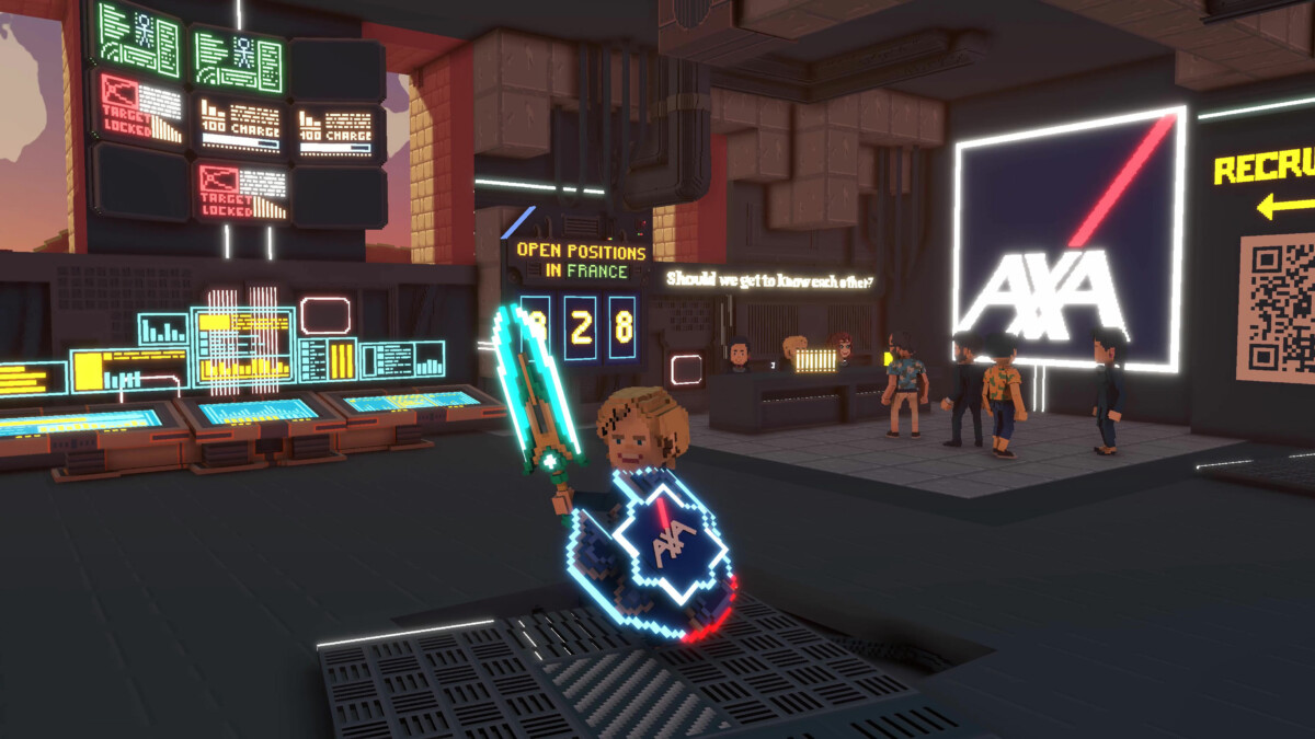 AXA France choisit Metaverse Studio et Excelsior pour créer Axadia dans ...
